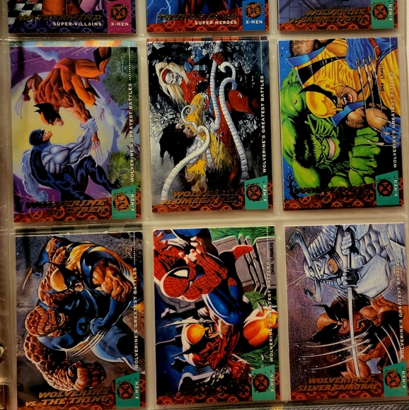 Marvel | Toys | Rare 994 Marvel 94 Fleer Ultra Xmen Trading Cards ...